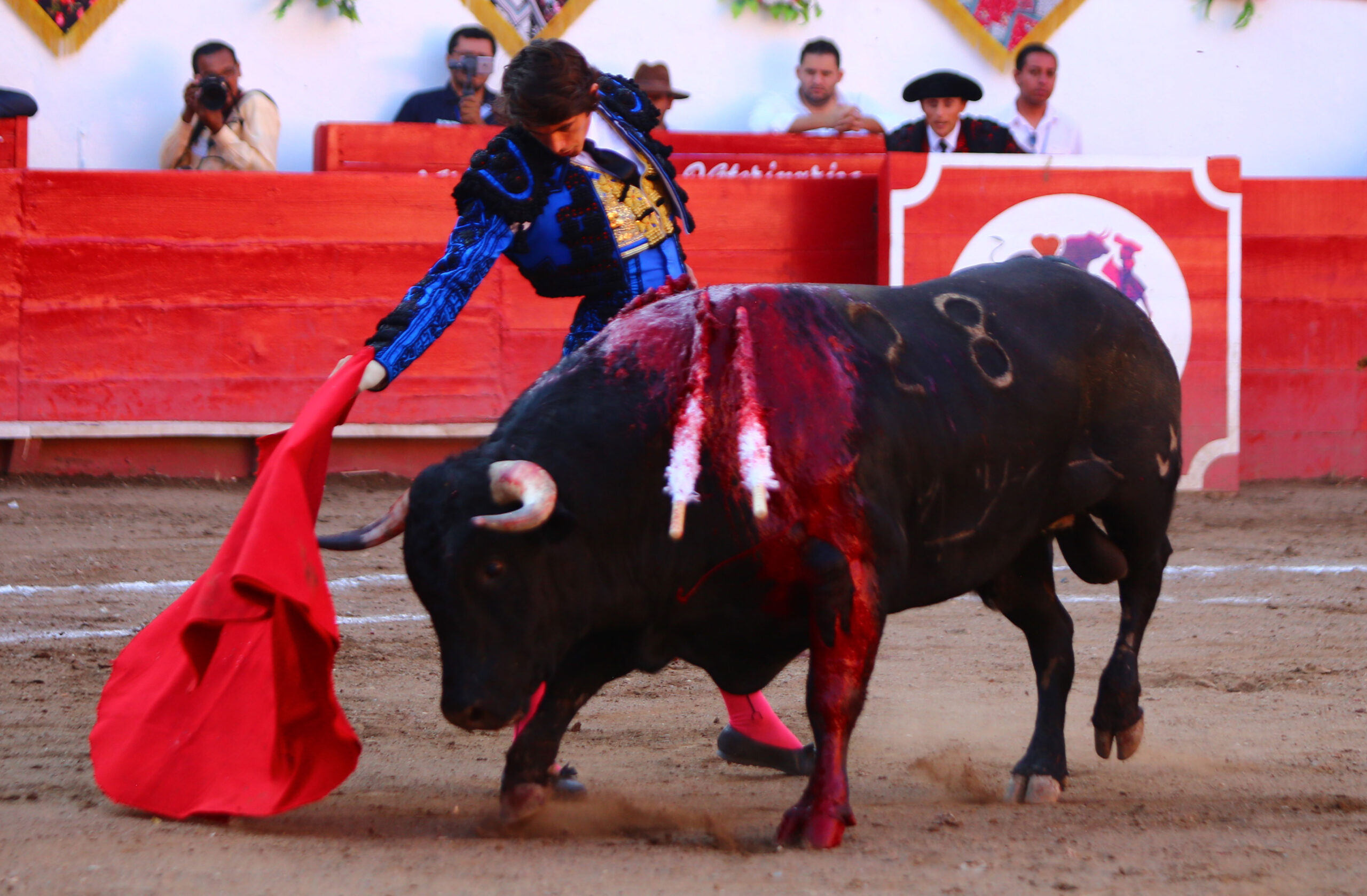 Autlán de la Grana (México). Sábado 2 de marzo de 2019. Toros de Marrón ...