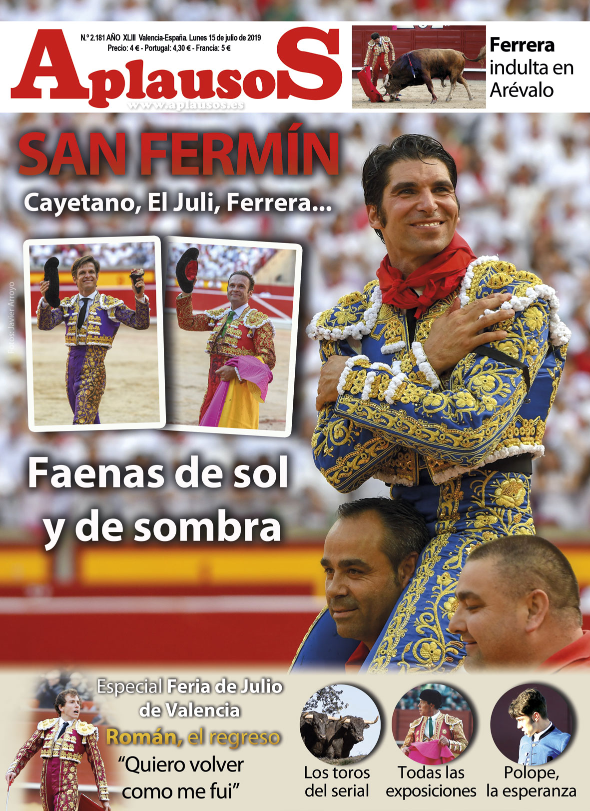 Revista Nº 2181 - Aplausos.es