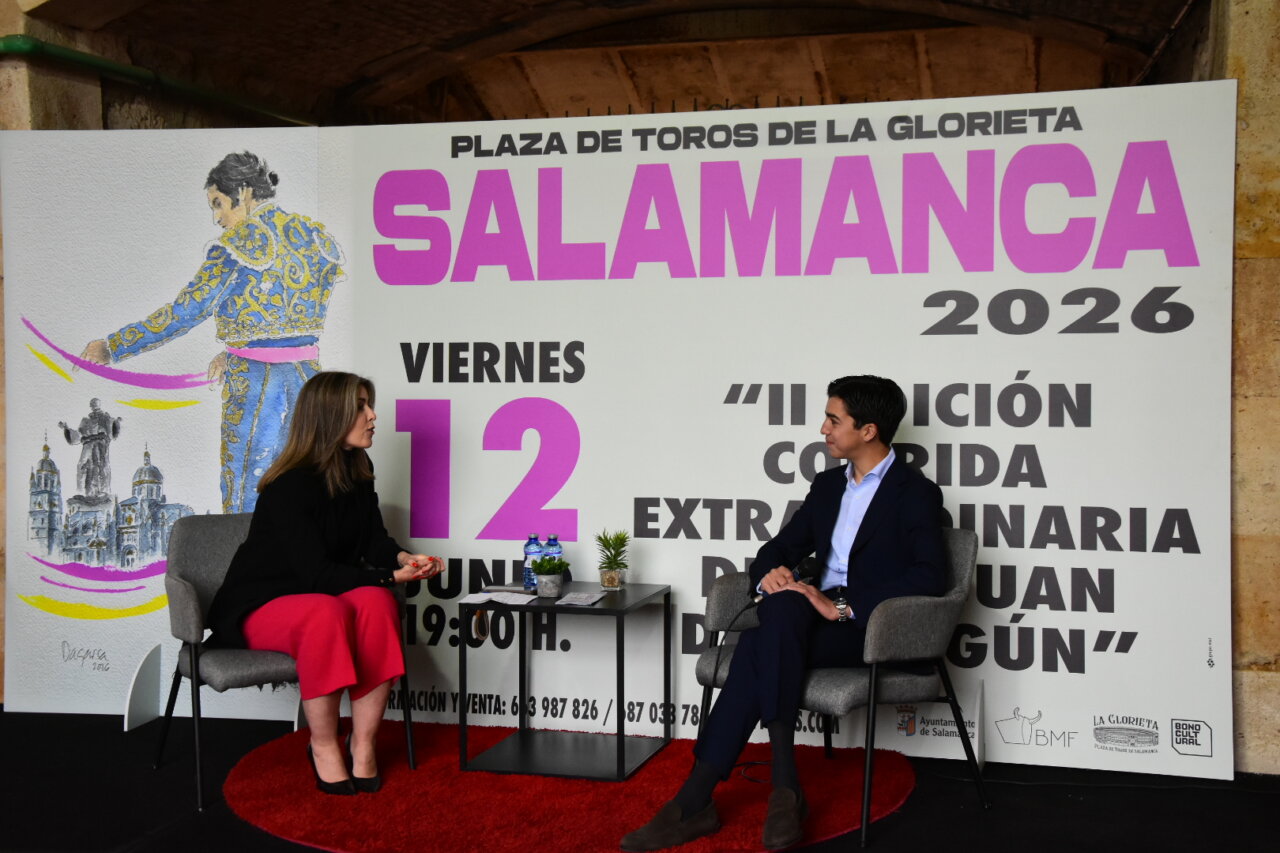 Presentación de la corrida de San Juan de Sahagún en Salamanca