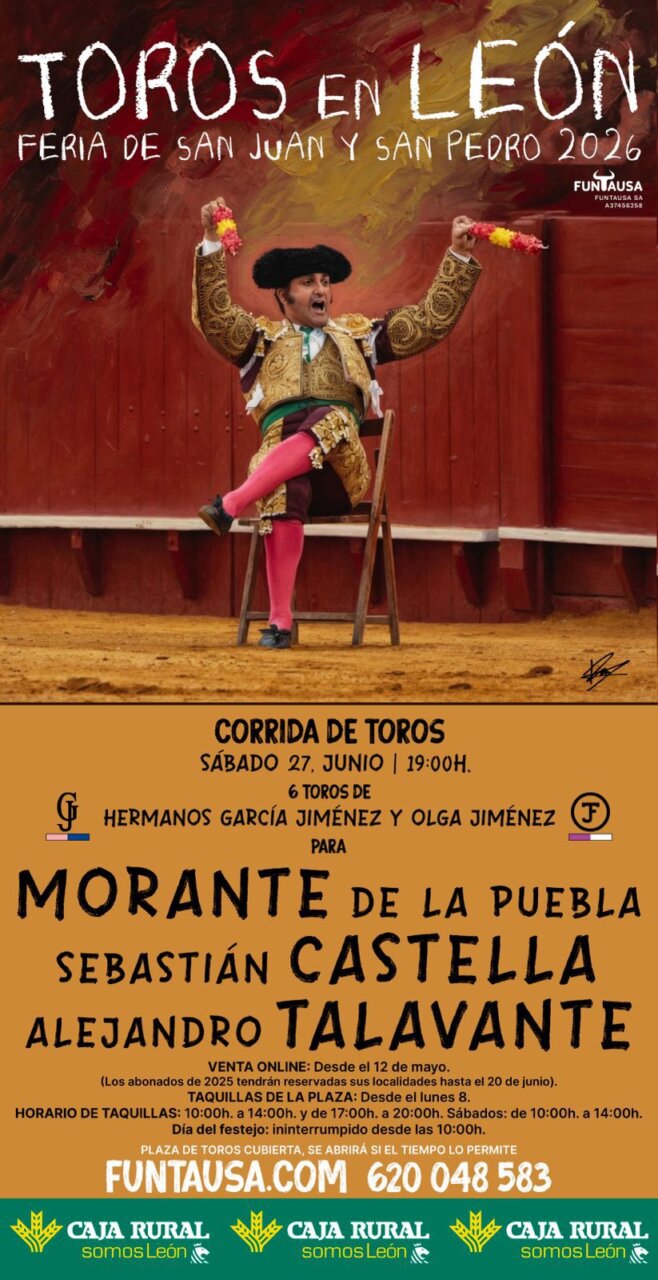 Funtausa anuncia oficialmente el regreso de Morante a León
